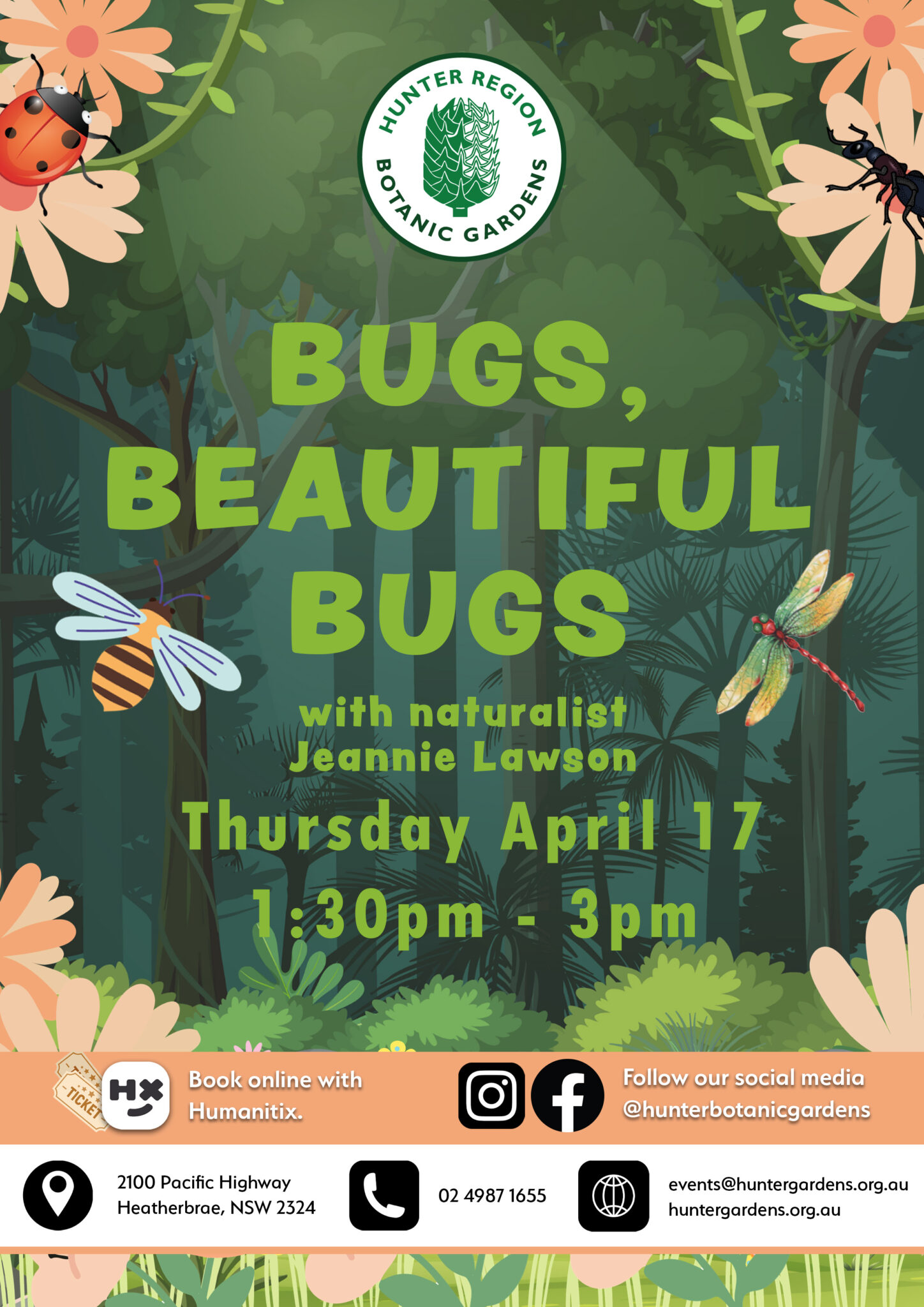 Bugs, Beautiful Bugs! – Hunter Region Botanical Gardens